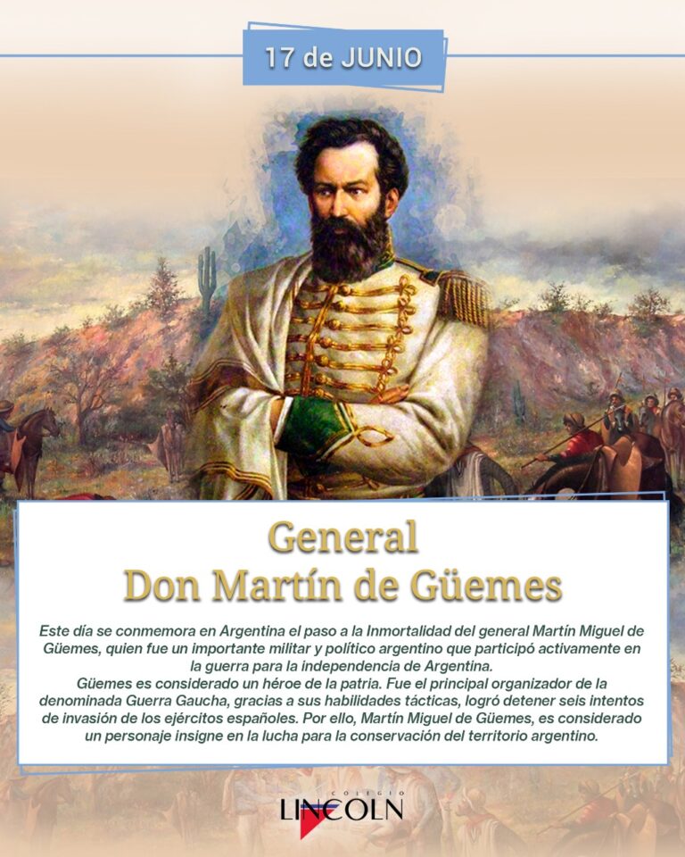 Paso a la inmortalidad del General Martín Miguel de Güemes | Colegio ...
